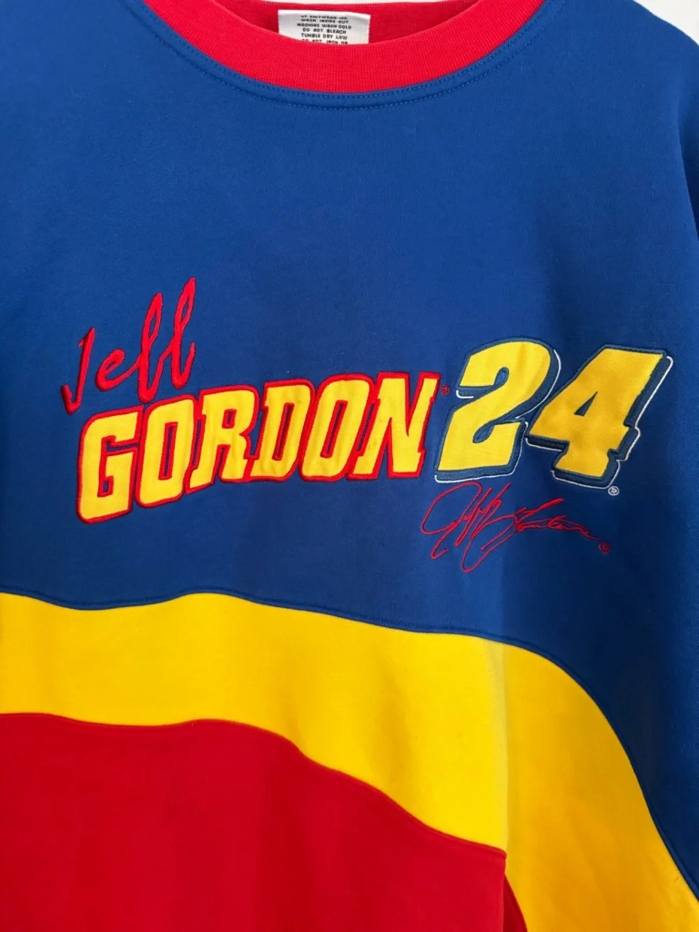 Nascar | Sweaters | Vintage Jeff Gordon 24 Dupont Nascar Colorblock ...